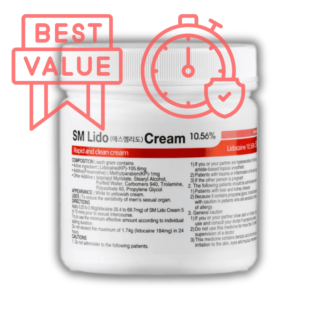 SM Lido Cream 10.56% 500g | meamo