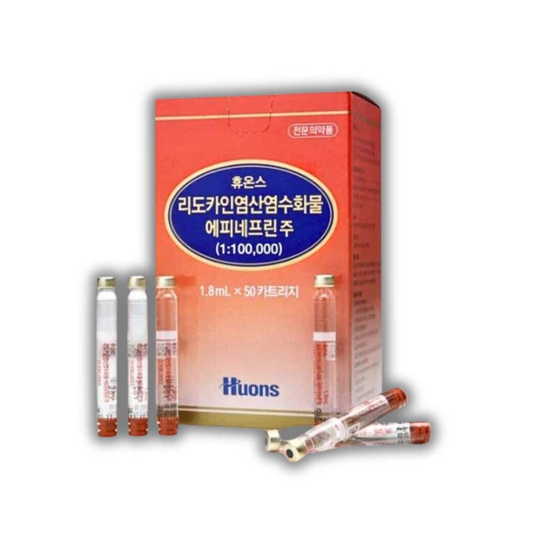 Buy Huons Lidocaine HCl Hydrate Epinephrine Inj Online